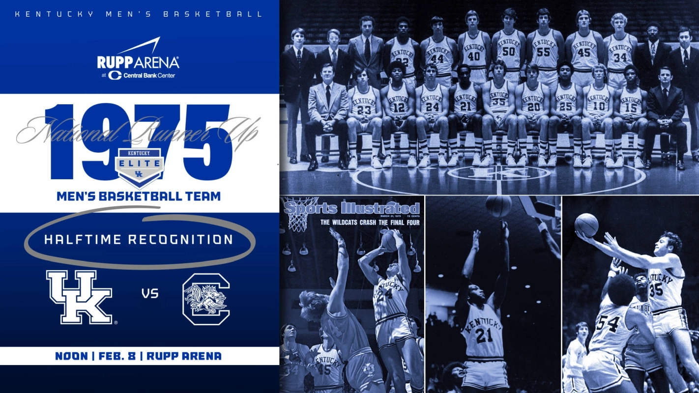 50th Reunion for 1975 Kentucky Men's Basketball Team is Saturday